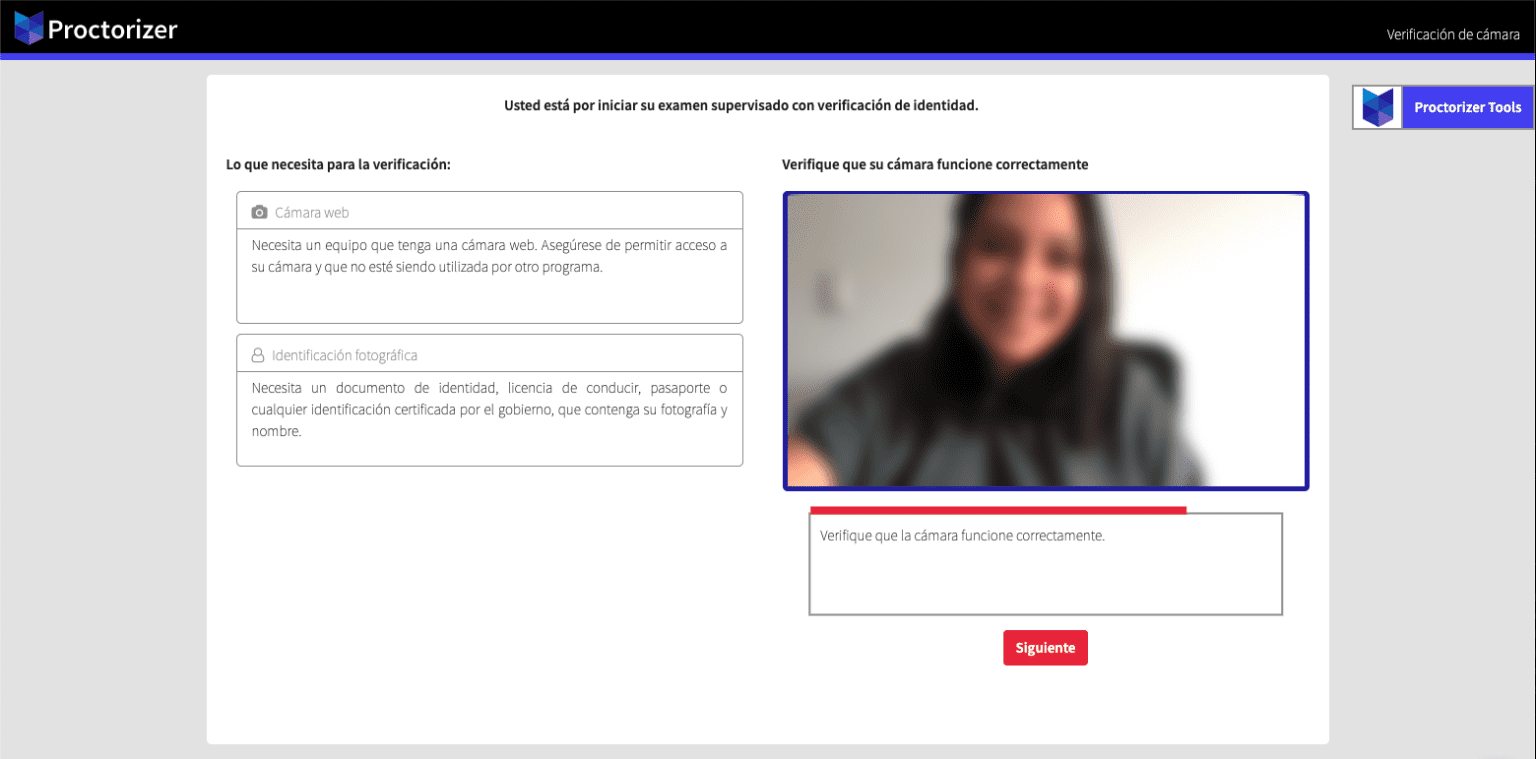 Soporte a Estudiantes - Proctorizer
